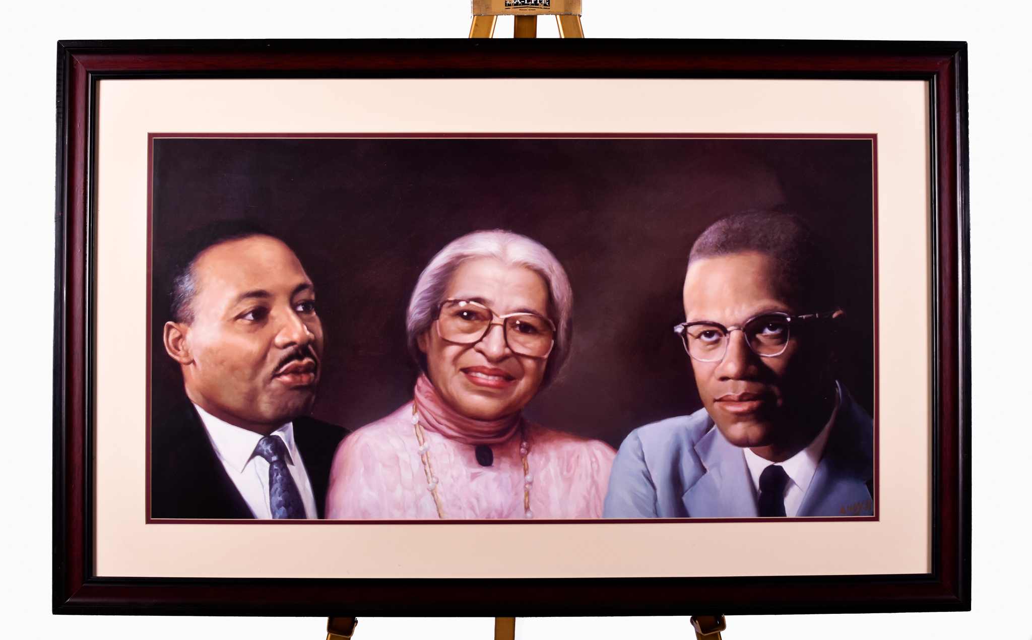 Martin, Malcom, Rosa – NJ Art’s World