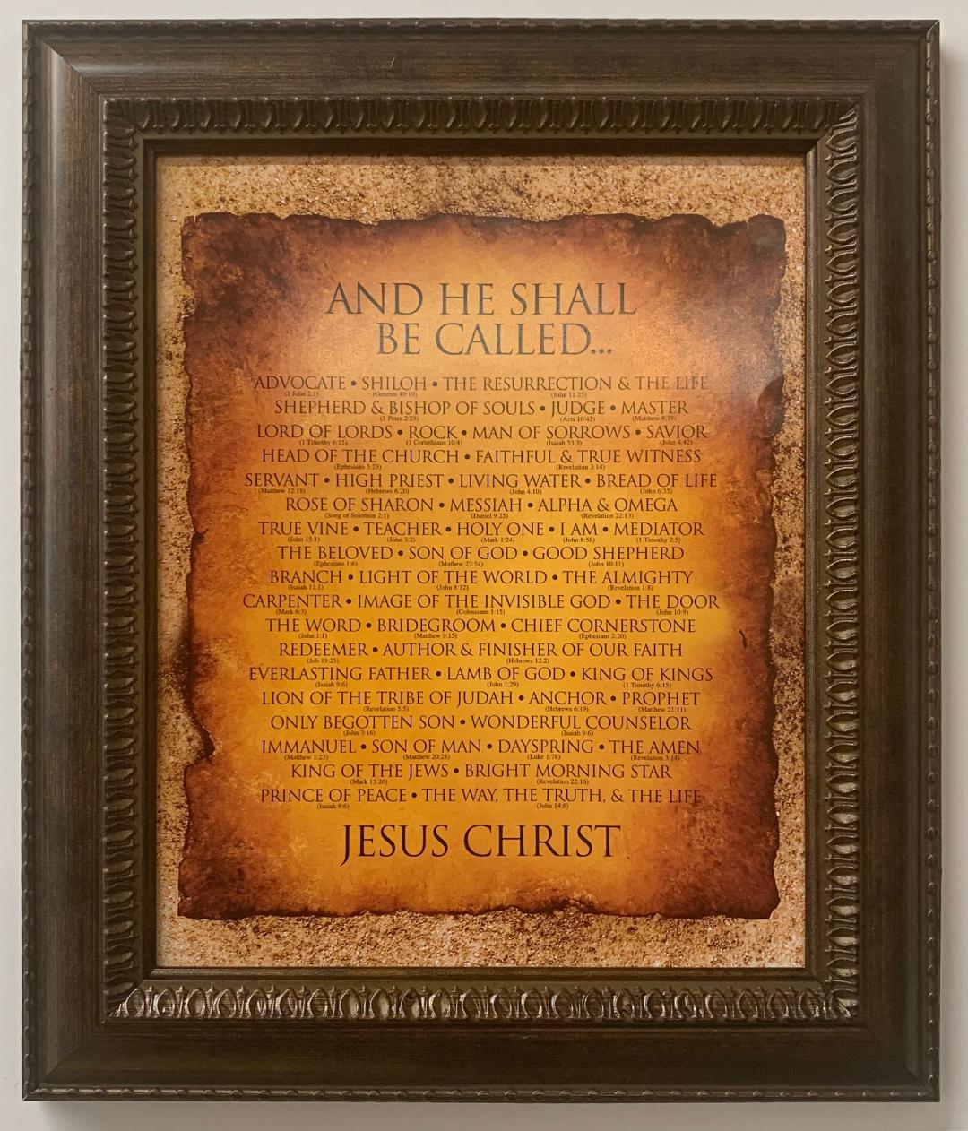 He Shall Be Called – NJ Art’s World